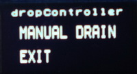 dropControllerV4: Manual Valve Drain | dropController