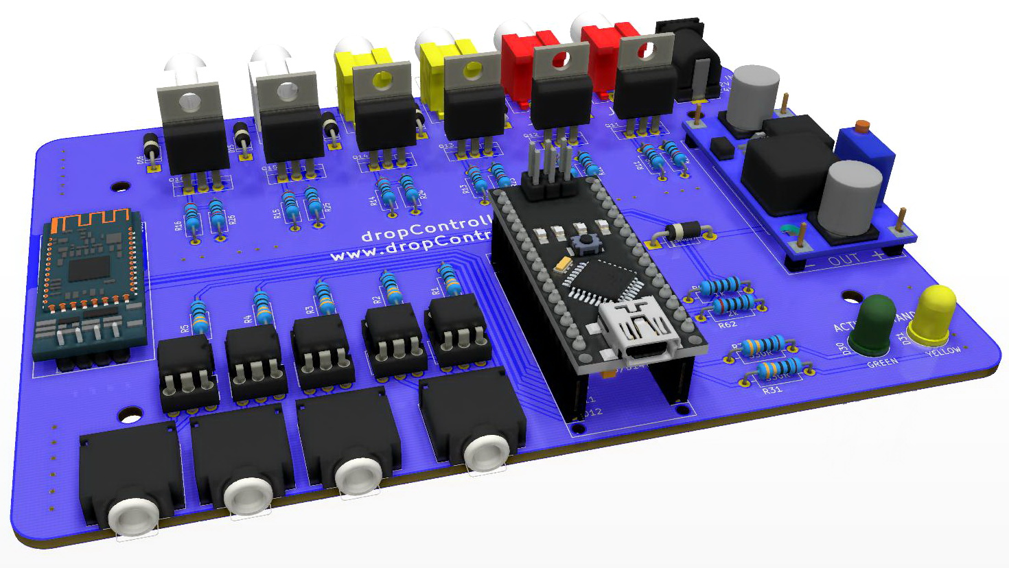 dropControllerV3 PCB – dropController