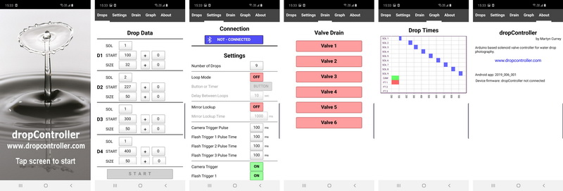 dropController | Water drop photography made easy